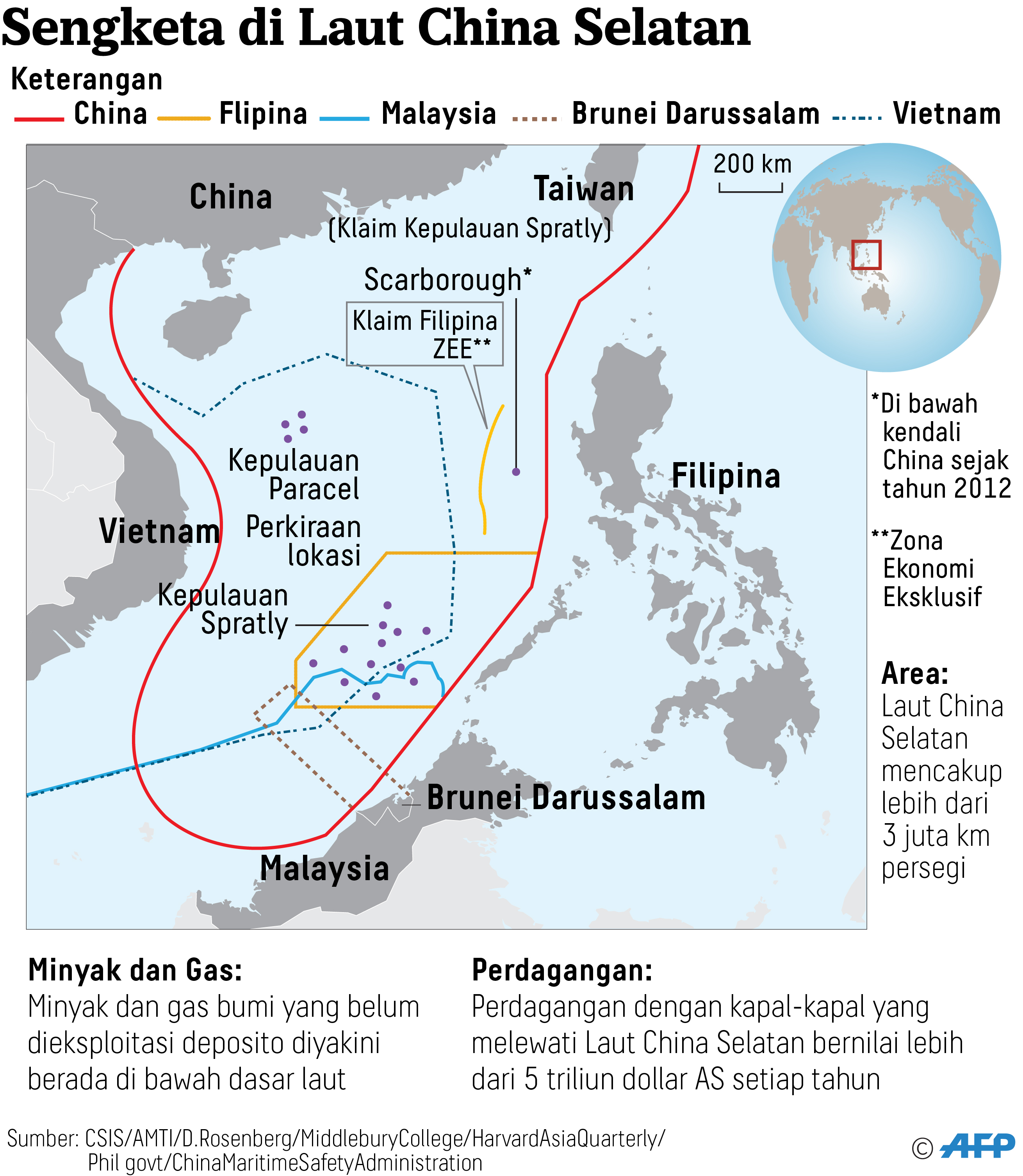 Redakan Ketegangan demi Perundingan di Laut China Selatan - Kompas.id