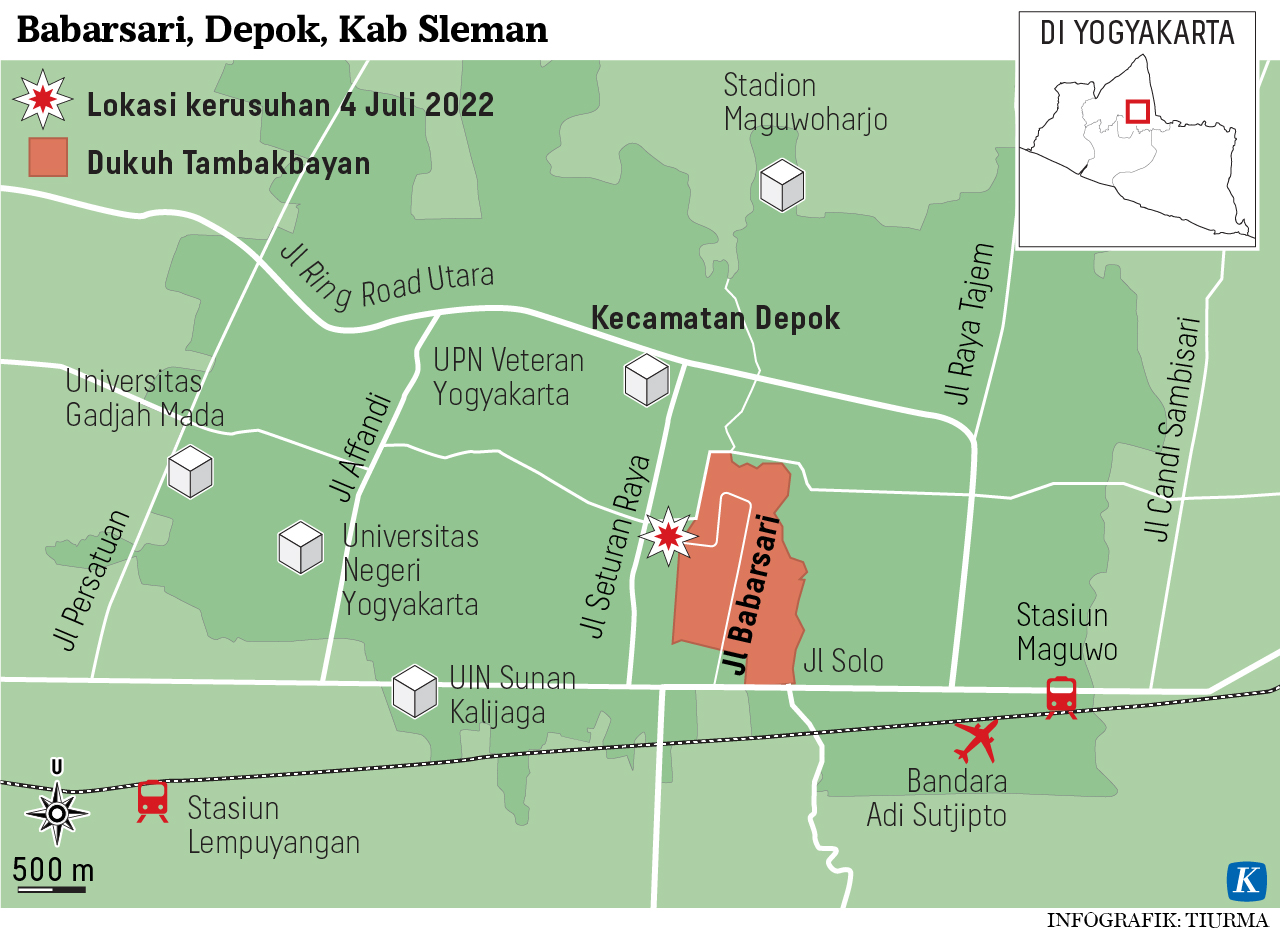Metamorfosis Babarsari, dari Kampung Menjadi "Gotham City" - Kompas.id
