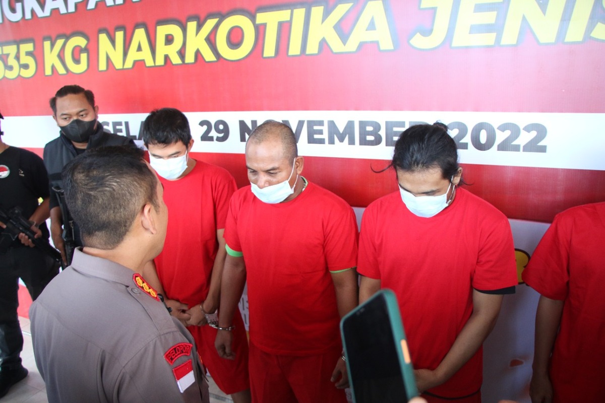 Penyelundupan 24,58 Kg Sabu Tujuan Jakarta Digagalkan di Batam - Kompas.id