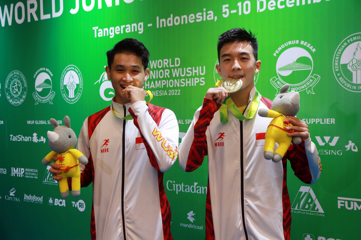 Josh dan Rainer Sumbang Emas Pertama untuk Indonesia - Kompas.id