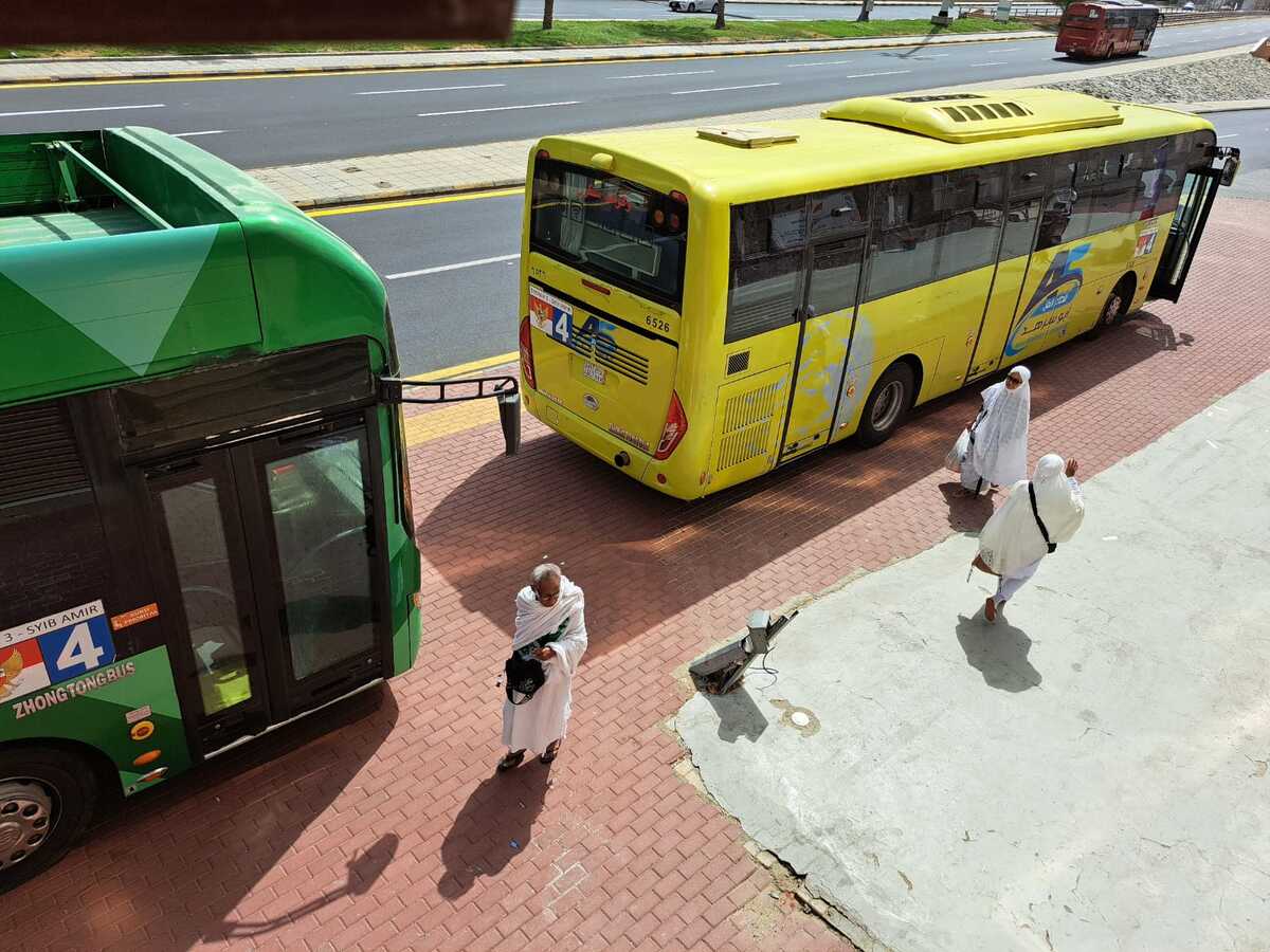 Ahead of the Peak of Hajj, Bus Services and Consumption Stops ...