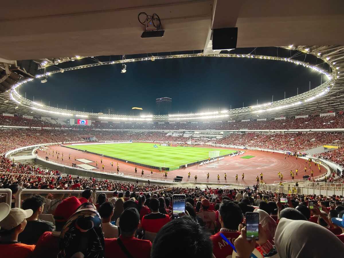 JAKARTA - Stadion Utama Gelora Bung Karno / Utama Senayan (77,193 ...