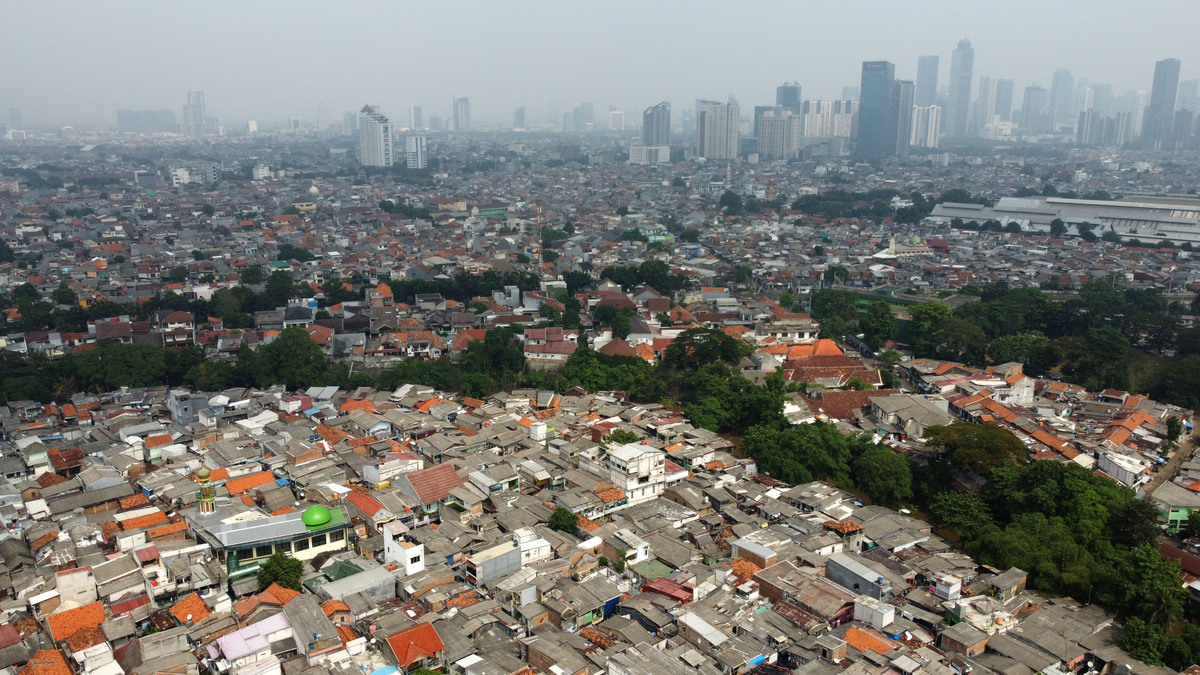 Jakarta Population Density as Seen from the Air - Kompas.id