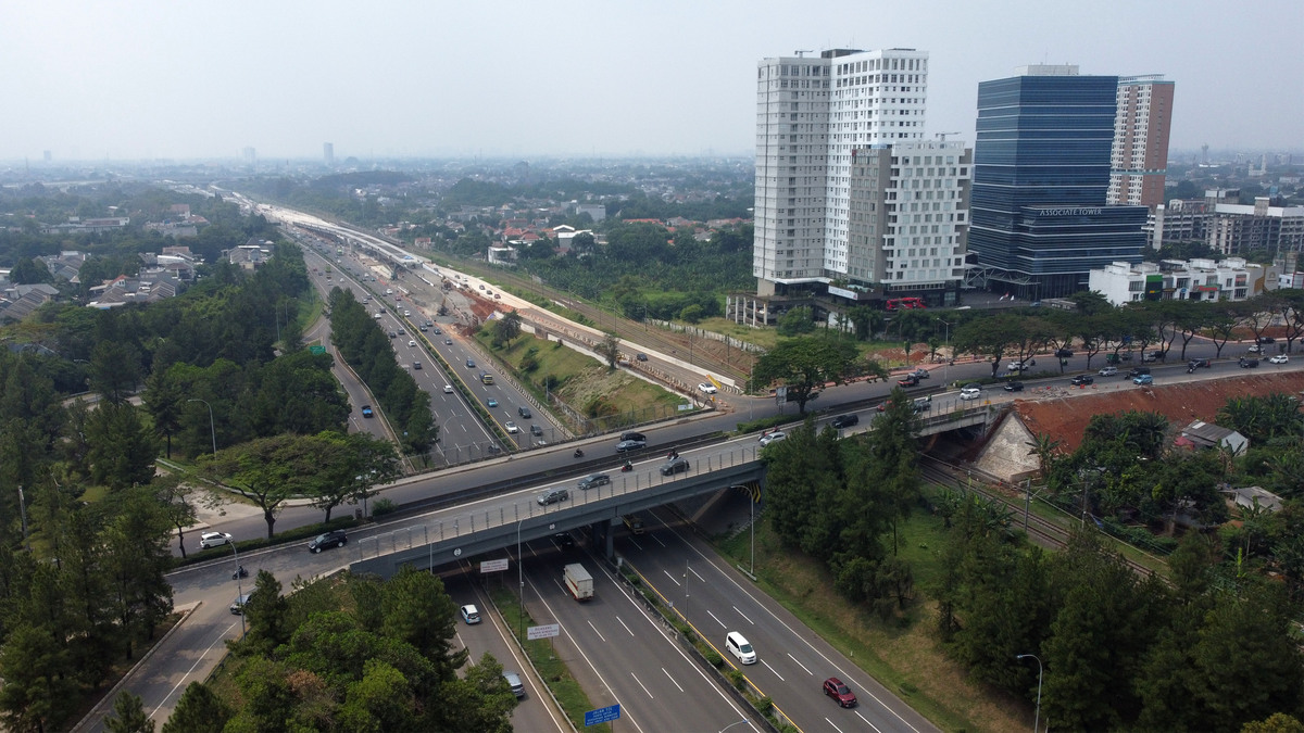 Project to Eliminate Level Intersections on the BSD Toll Road - Kompas.id