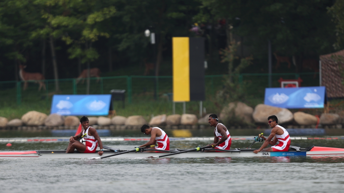 The Men's Rowing Team's hopes of adding a medal were dashed in the ...