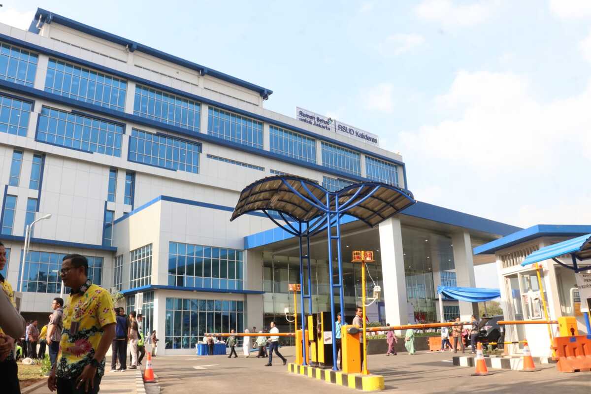 Gedung Baru RSUD Kalideres dan Kembangan Diresmikan, Upayakan Pelayanan ...