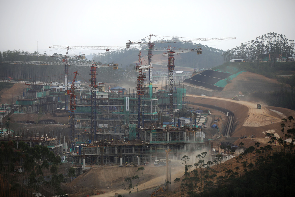 From China to the US, here are a number of giants targeting IKN projects - Kompas.id