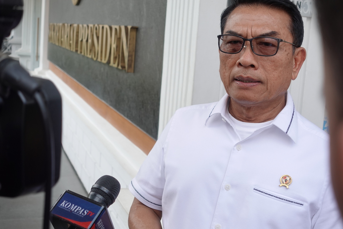 Regarding the President being able to campaign, Moeldoko: The rule of ...