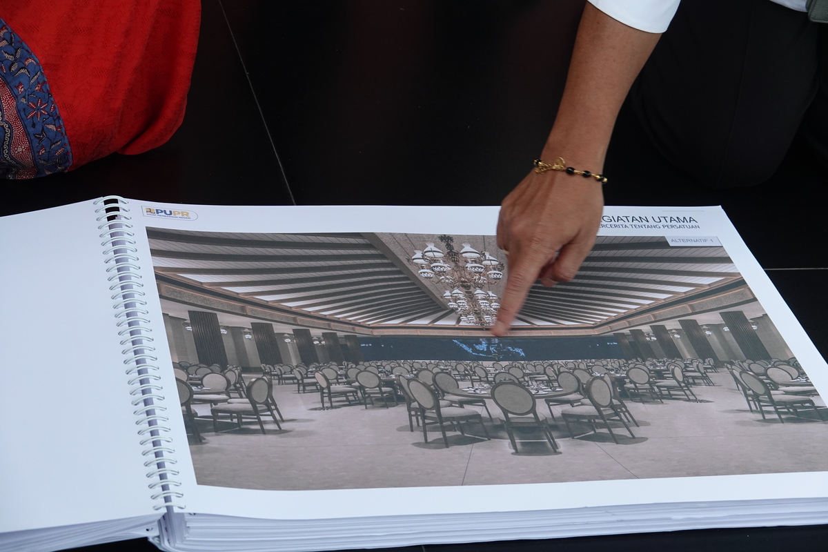 The President Signs the Archipelago Interior Design of the IKN Palace ...