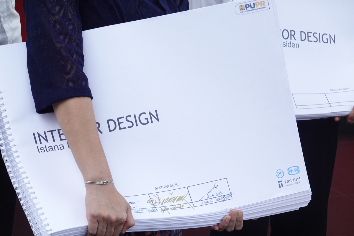 The President Signs the Archipelago Interior Design of the IKN Palace ...