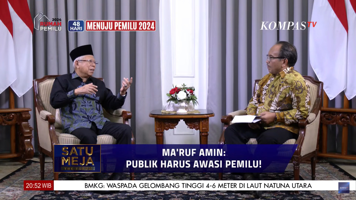 Wanti-wanti Wapres, Pemilu Luber Jurdil, dan Perintah Konstitusi - Kompas.id