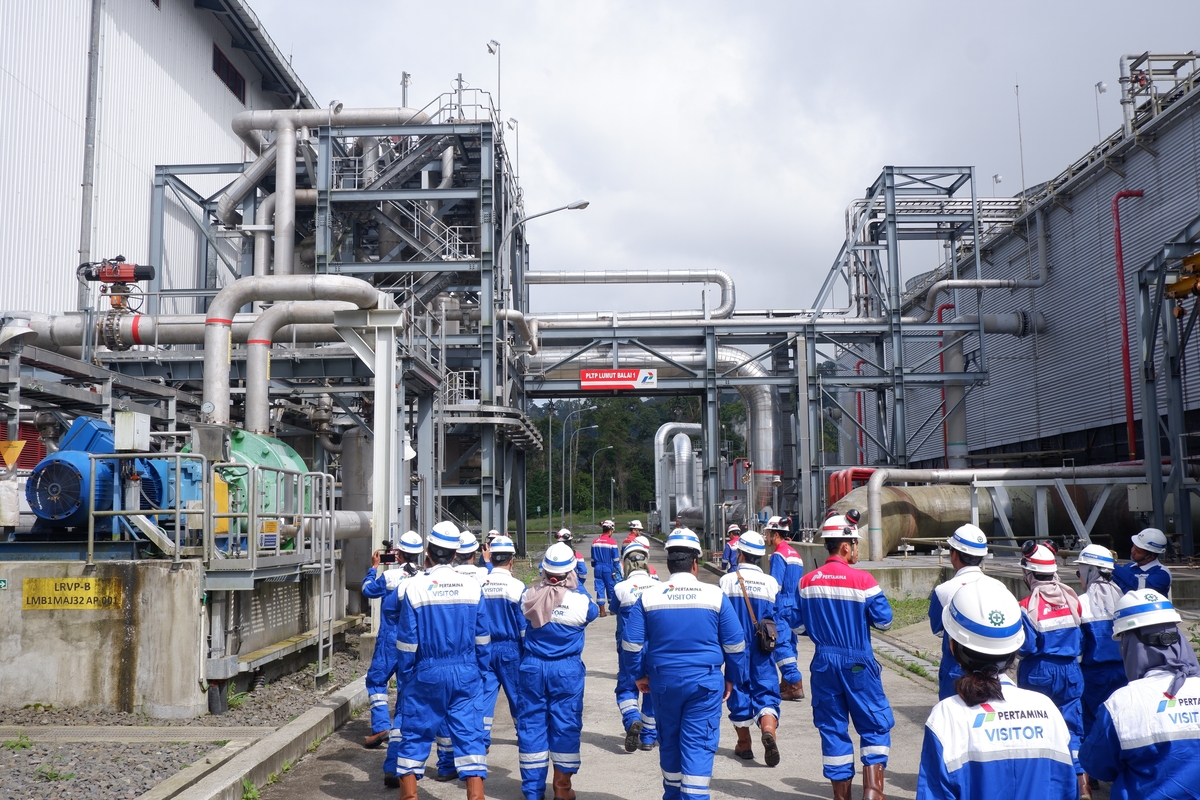 Visit the Lumut Geothermal Plant - Kompas.id