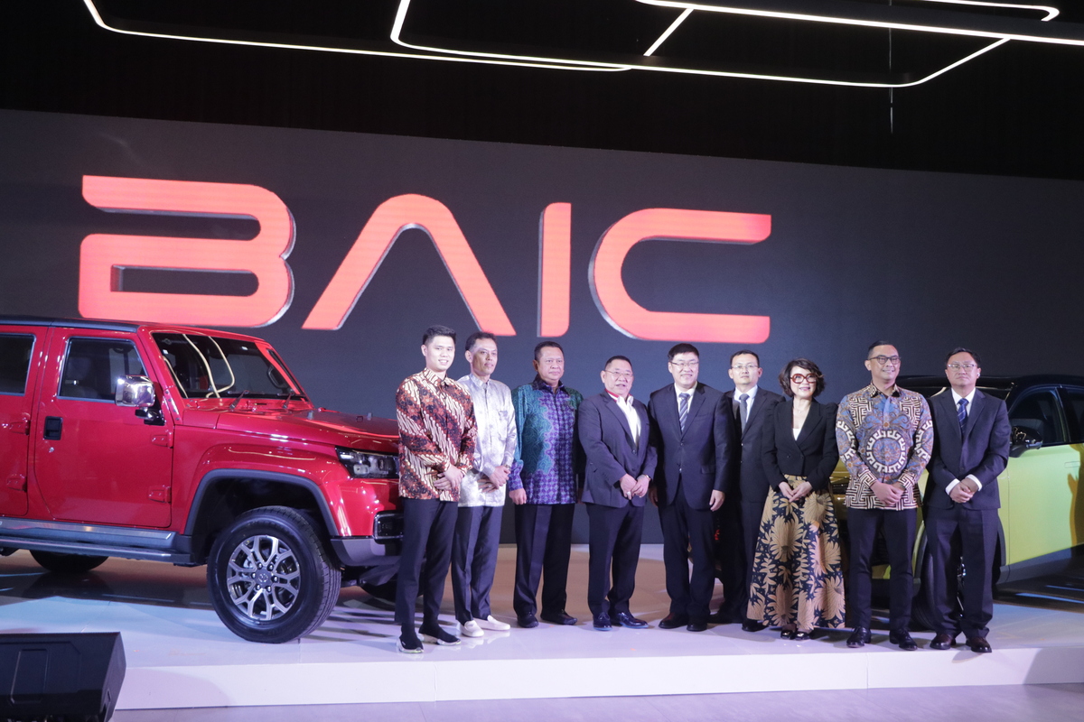 BAIC from China Launches Two First Models - Kompas.id